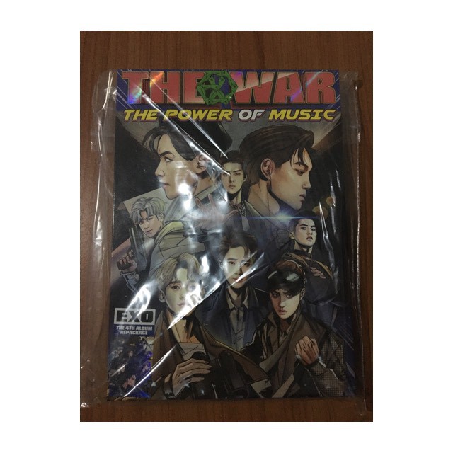 EXO - Album Vol.4 Repackage [THE WAR: The Power of Music] Korean Ver. - aldehyde_c - ThaiPick