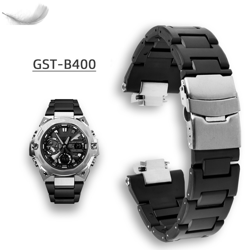 New For C-asio G-SHOCK 5657 GST-B400 Series Watch Band Modified Light ...