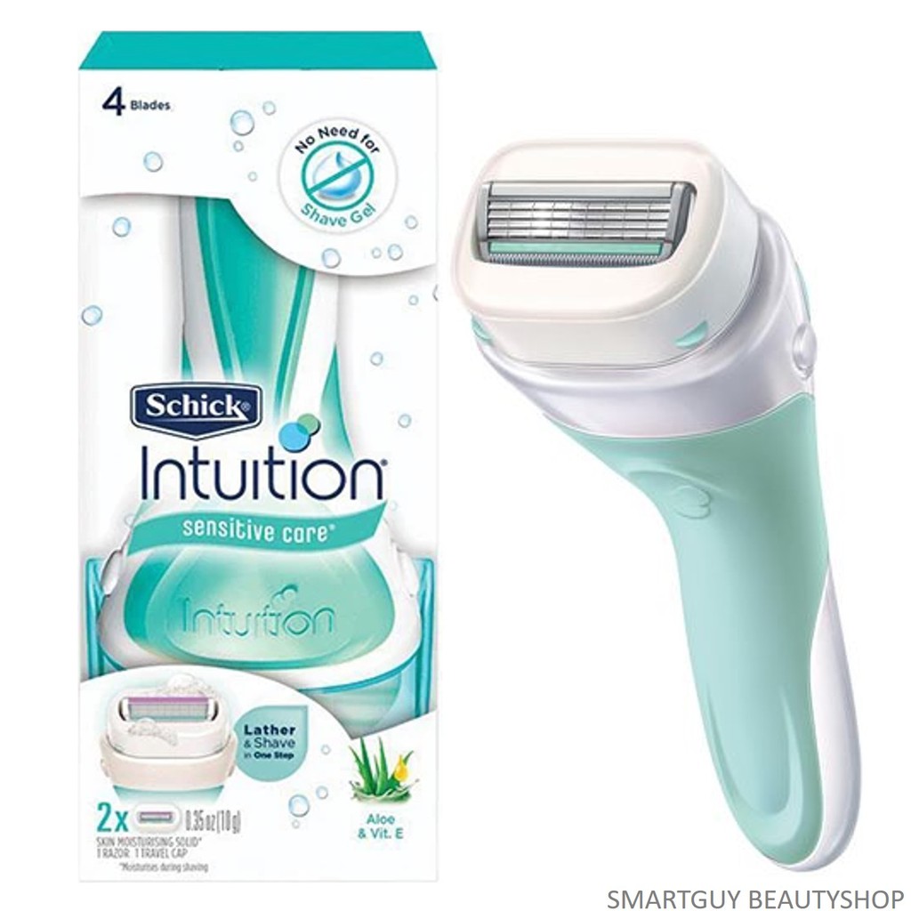 Sale รีฟิล มีดโกนขน หัวสบู่ Schlick Intuition Refill - worldbeauty_6209 ...