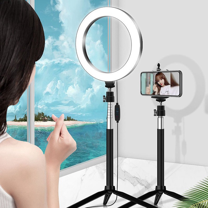 Led Ring Light Live Broadcast Bracket Portable and Lightweight ...