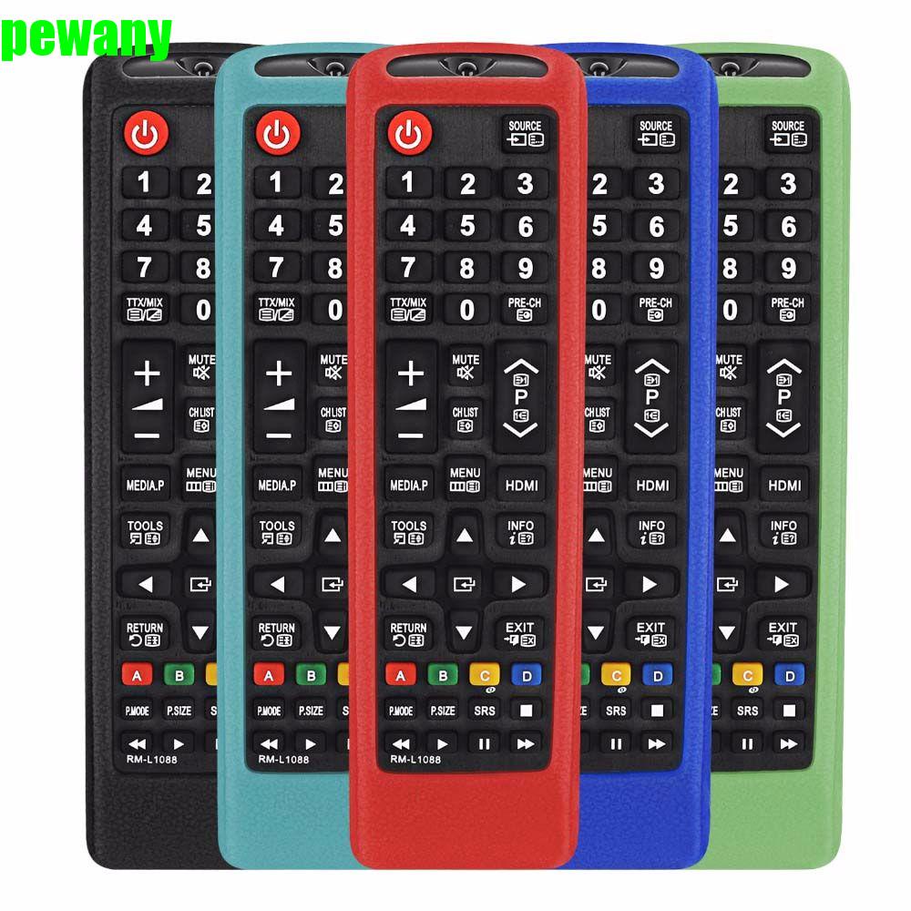 PEWANY Anti-fall Remote Controller Protective Case Soft Silicone Case ...