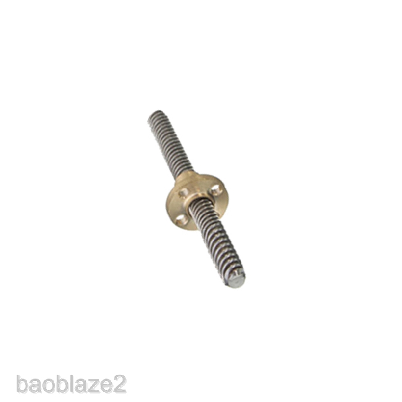 BAOBLAZE2 3D Printer T8 Lead Threaded Screw Rod Linear Rail Bar ...