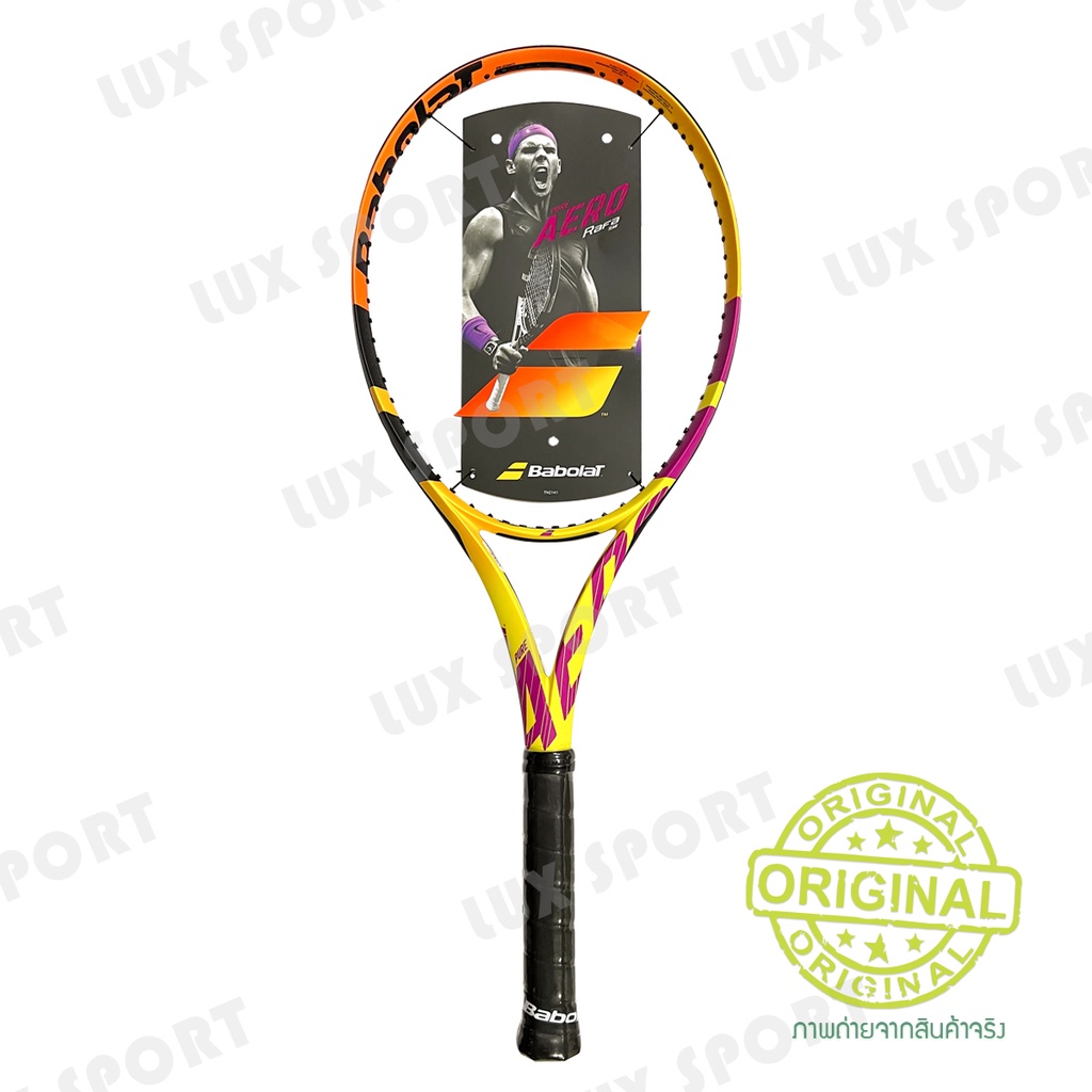 NEW Babolat Pure aero RAFA team (285g.) 2021 ไม้เทนนิสยี่ห้อบาโบแลต ...