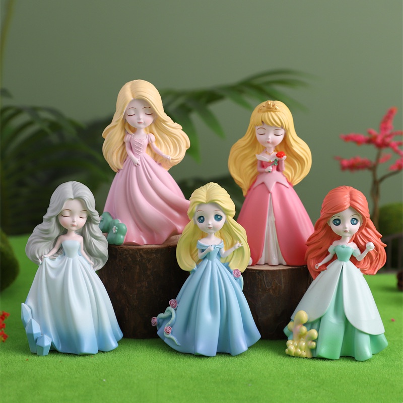 โมเดลเจ้าหญิง Disney princess Diary กล่องสุ่ม แยกตัว ยกBox - ohayotoys ...