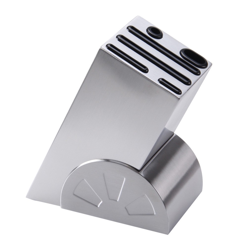 Creative Oblique Knife Rest Stainless Steel Holder Kitchen Knife ...