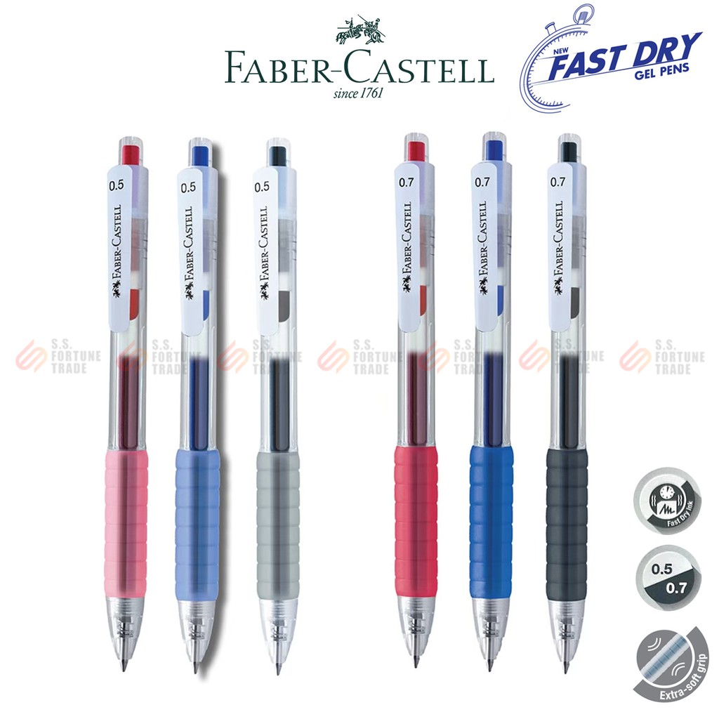 ปากกาหมึกเจล Faber-Castell รุ่น Air Gel & Fast Gel | Shopee Thailand