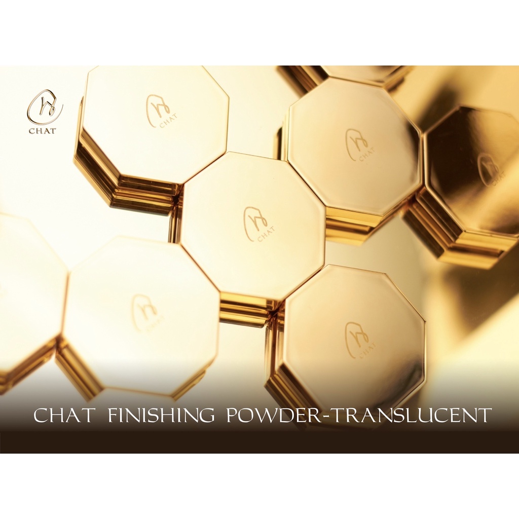 CHAT Finishing Powder - Translucent แป้งฝุ่นโปร่งแสง - chat_cosmetic ...