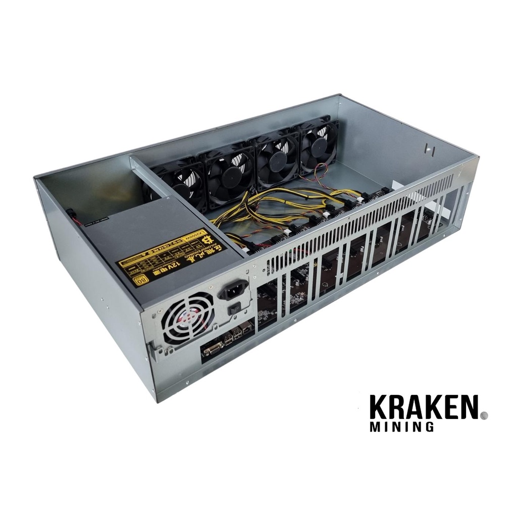 Mining case B75 Mining set : เมนบอร์ด BTC-B75 รองรับ การ์ด 8 ใบ (ไม่รวม ...