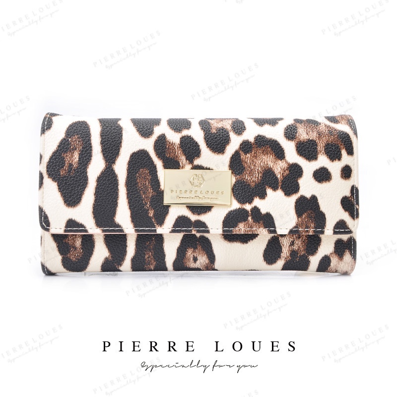 Pierre Loues กระเป๋าสตางค์ ใบยาว สไตล์ยุโรป และอเมริกา สําหรับผู้หญิง ...