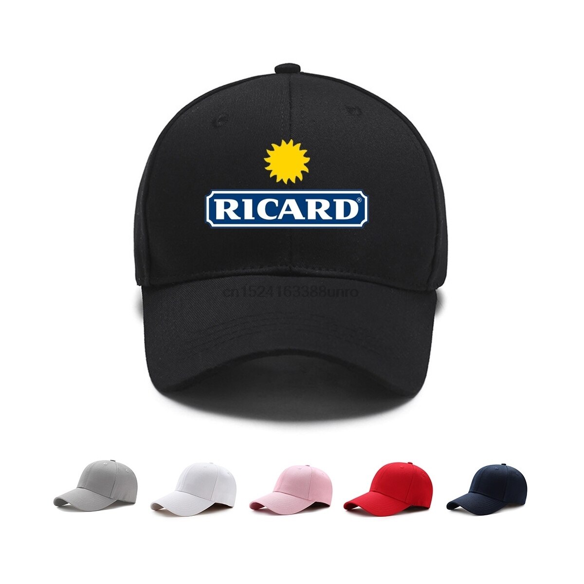 Classic Ricard Baseball Cap Snapback Hat For Women Caps Summer Sun ...