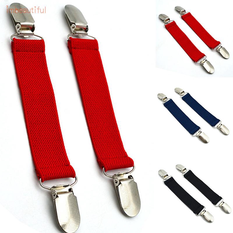 Men Women Suspender Belt Formal Clip on Solid Elastic Decor Party Men ...