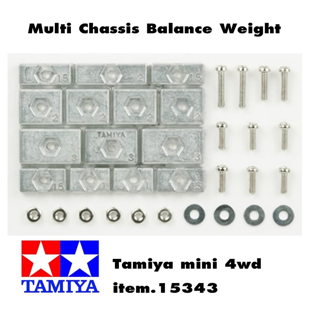 15343 TAMIYA Multi Chassis Balance Weight | Shopee Thailand