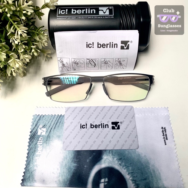 กรอบ ic berlin งานพรีเมี่ยม sanetsch ไททาเนี่ยมหน้ากว้าง 14cm - club ...