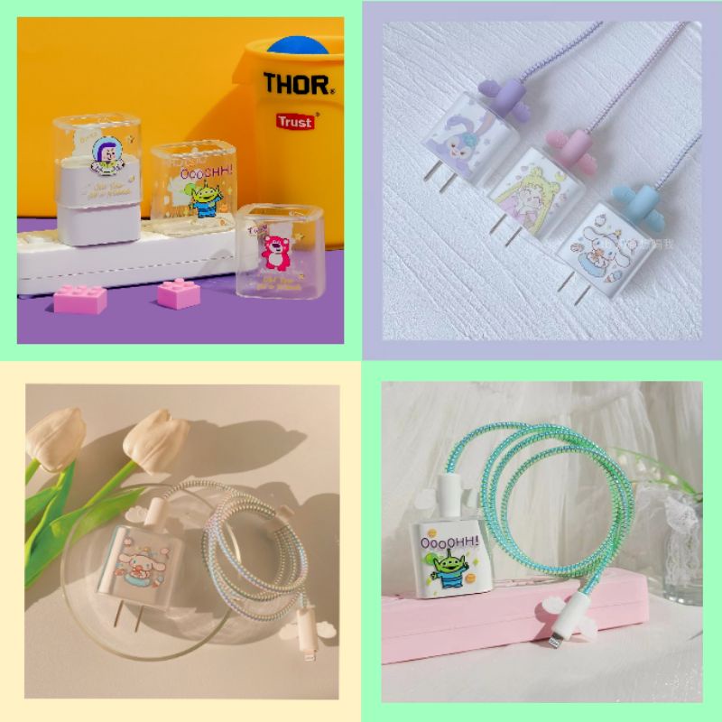 Supercase5W 18W 20W สำหรับทุกรุ่นได้ครบชุดSet Cable bite ถนอมสายชาร์จ - supercase - ThaiPick