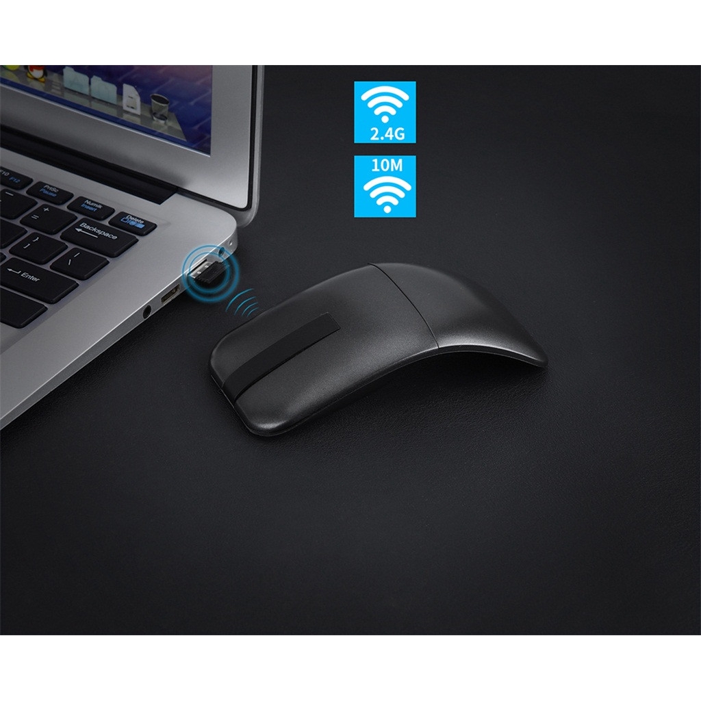 chronic☺2.4Ghz USB Wireless Ergonomic Design Mouse 1200DPI 3D Scroll ...