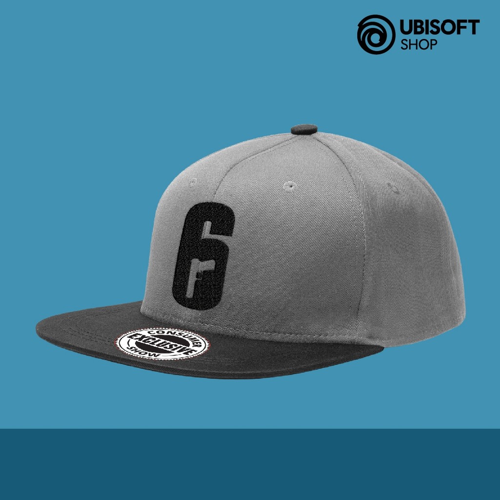 Ubisoft | Rainbow Six Siege - Baseball Cap (Grey/Black) | Shopee Thailand
