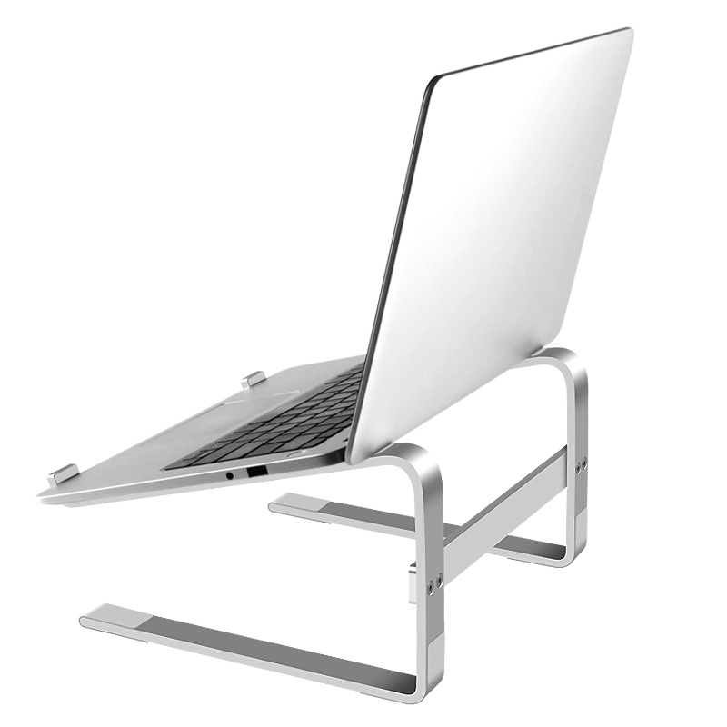 Laptop Stand Aluminum Alloy Desktop Height Increasing Shelf Supports ...