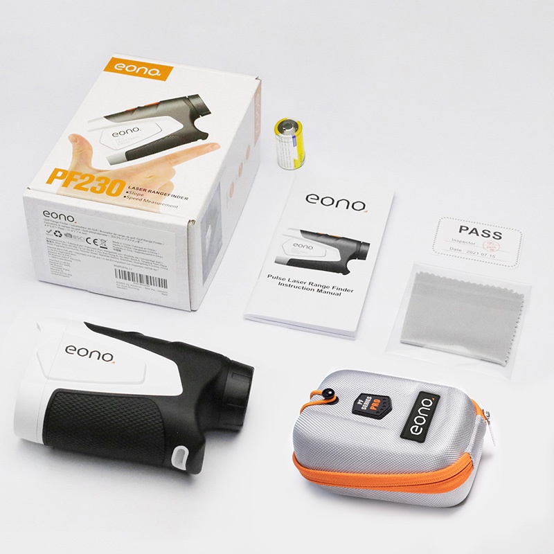 Mileseey Eono PF230 เครื่องวัดระยะทางดิจิทัลเลเซอร์ 600 ม. ต่อหลา ความ ...