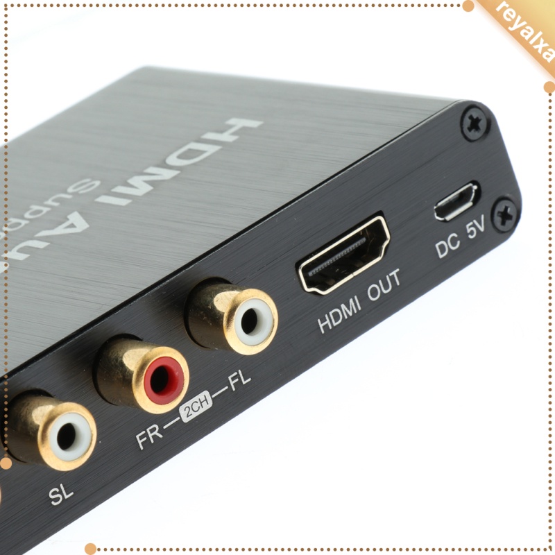 5.1Ch 4K 3D HDMI อะแดปเตอร์แปลงเสียง HDMI to HDMI Decoder - reyalxavh ...