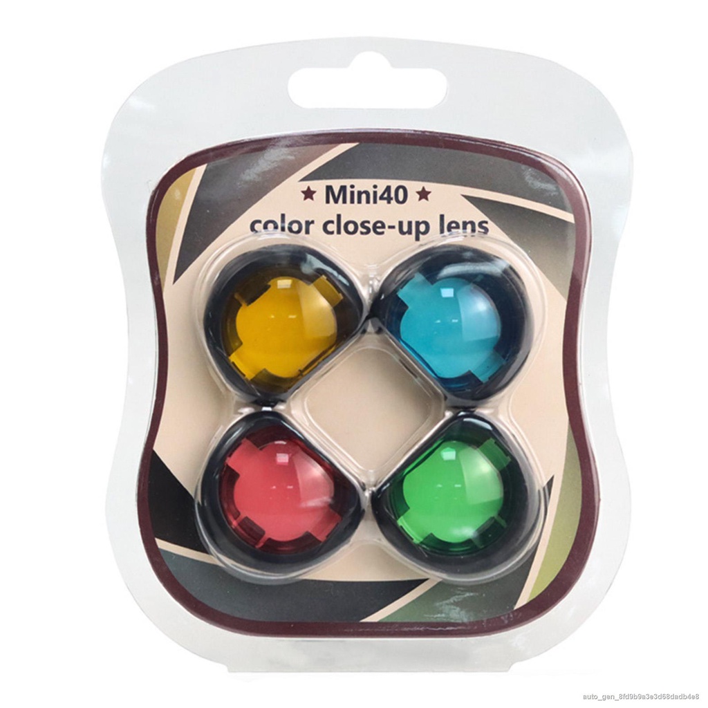 Mini 40 Camera Colorful Camcorder Cute Close-up Colored Lens Filter Set ...
