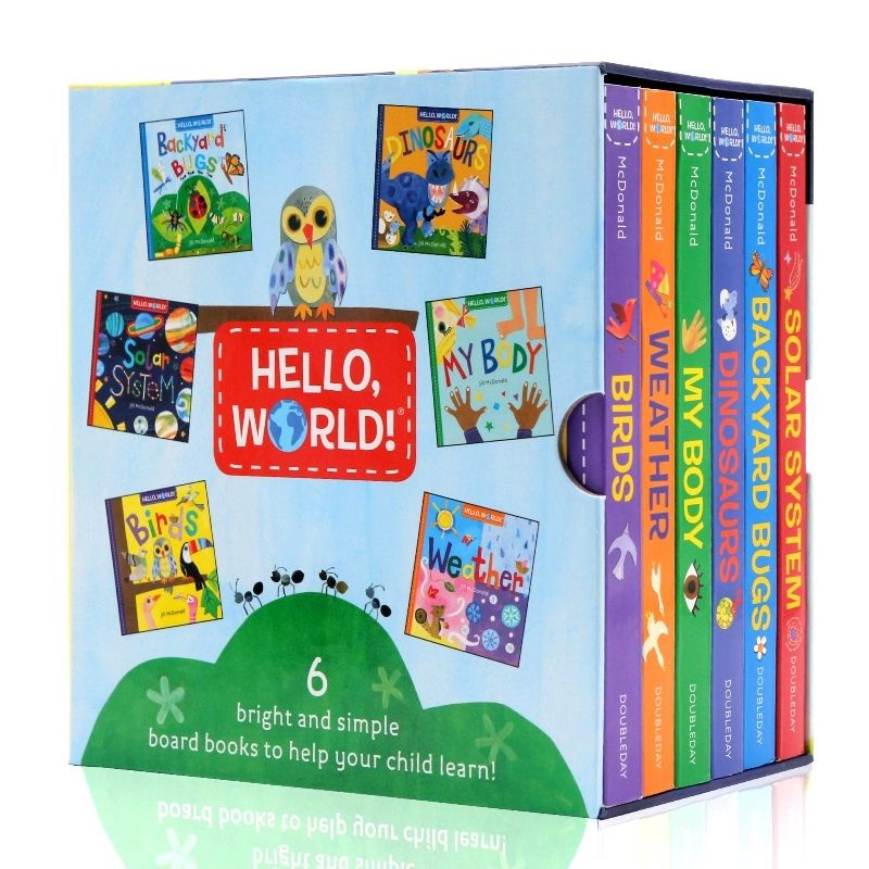 Box Set(6เล่ม) HELLO WORLD Hello World หนังสือภาพภาษาอังกฤษ วิทยาศาสตร์ ...