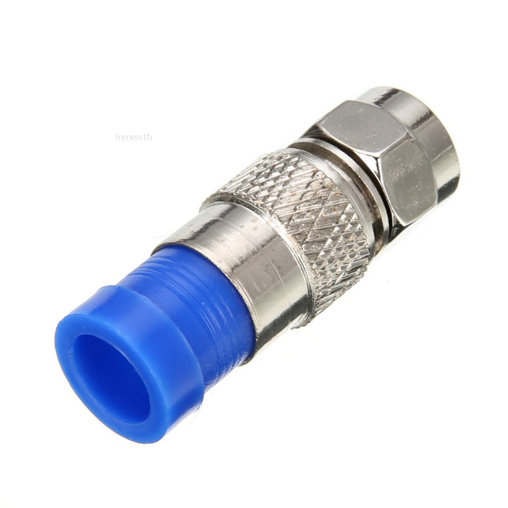 Irenen????10pcs RG6 F Compression Connector Coax Cable Coaxial ...