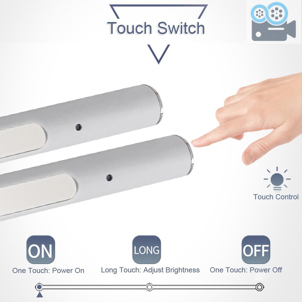 USB Rechargeable UV Lamp Touch Switch Portable Ultraviolet Light ...