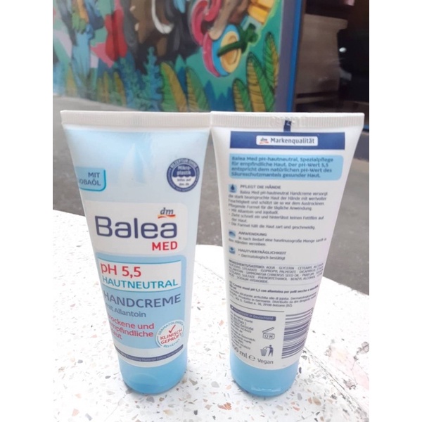 Balea Med Hand Cream pH 5.5 Skin Neutral 100 ml. - 1993sarahayo - ThaiPick