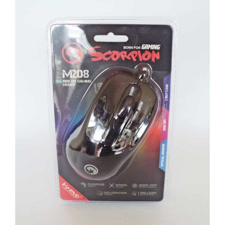 เมาส์กมมิ่ง Marvo M208 - sp99computer - ThaiPick