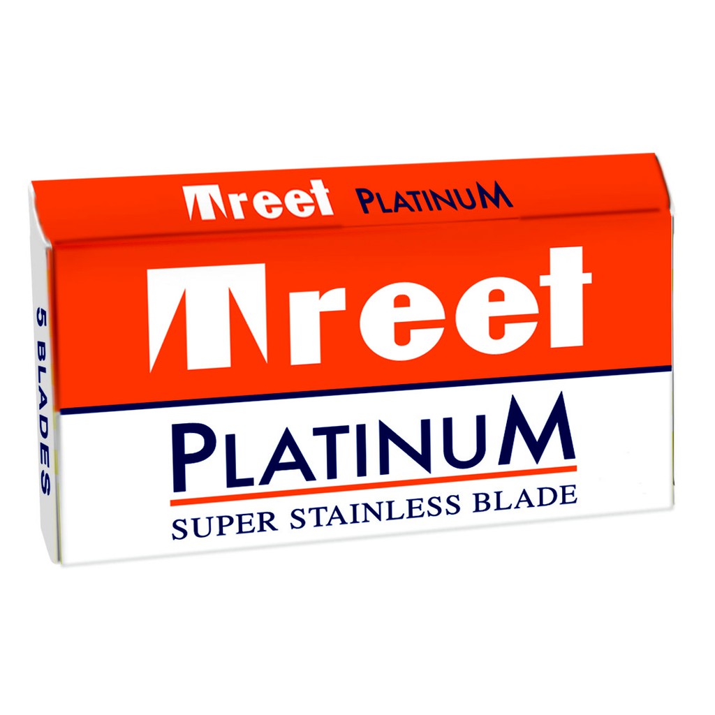 ใบมีดโกน 2 คม Treet Platinum Super Stainless Blade - 20 กล่อง 200 ใบมีด ...