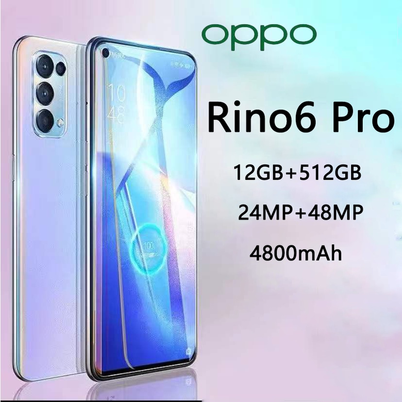 OPPO โทรศัพท์มือถือ Rino6 Pro โทรศัพท์ ของแท้100% 512GB ราคาถูกโทรศัพท์ ...
