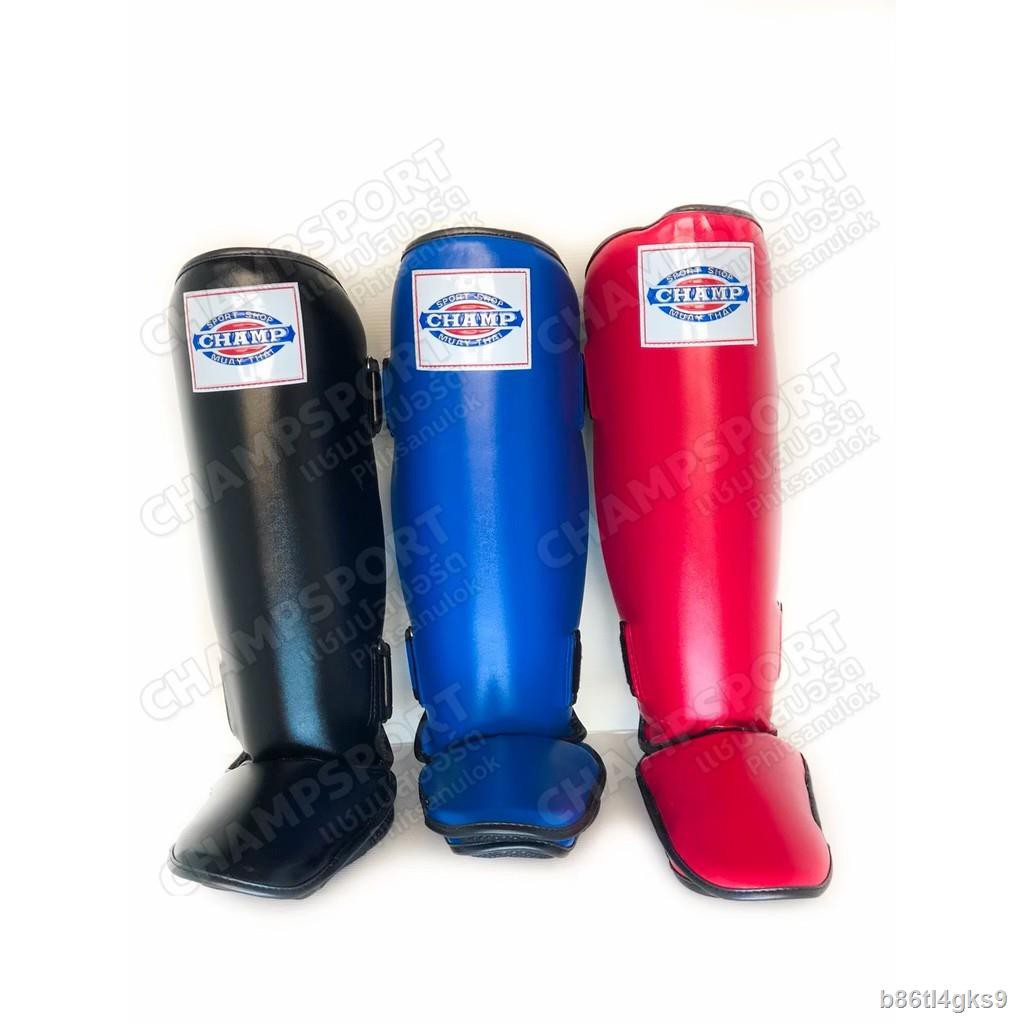 สนับแข้งนักมวย (CHAMP) แบบมีปลายขาและไม่มีปลายขา หนังเทียม PU สำหรับ ...