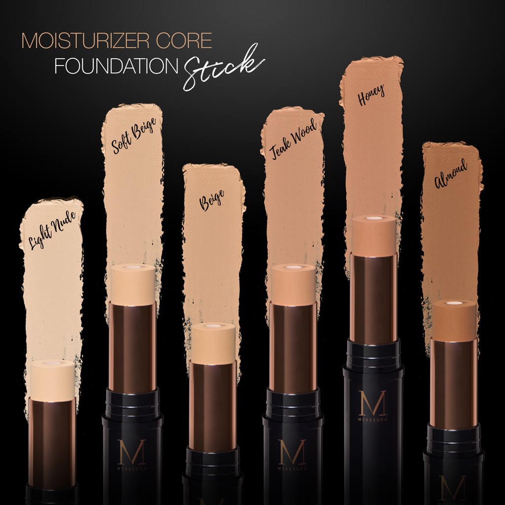 merrezca สอเขียนคิ้ว Merrezca Moisturizer Core Foundation stick เมอเรสก ...