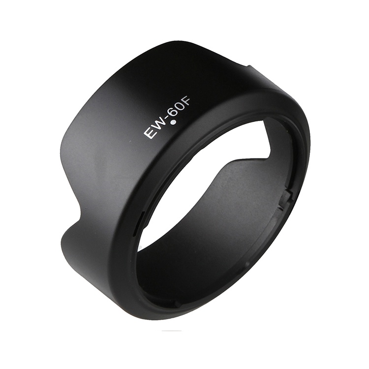 ฝาปิดเลนส์กล้อง EW-60F 55mm ew 60f EW60F Lens Hood Reversible Camera Lente Accessories for Canon ...