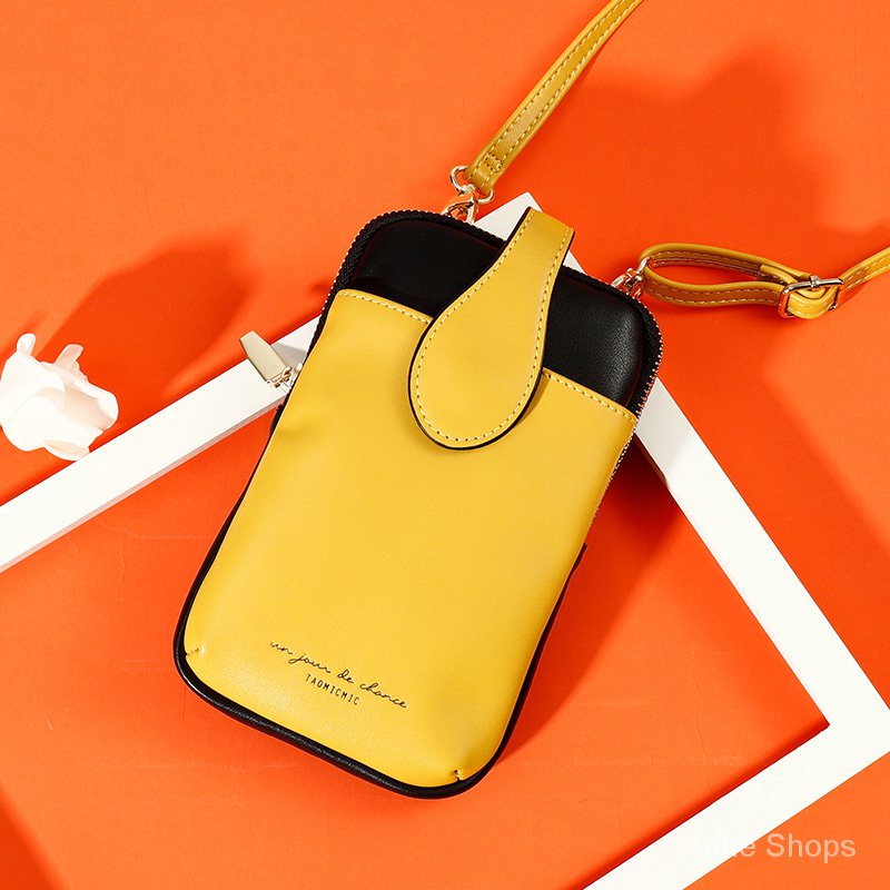 Mini Shoulder Bag Cell Phone Pocket Women Bags Patchwork Small ...