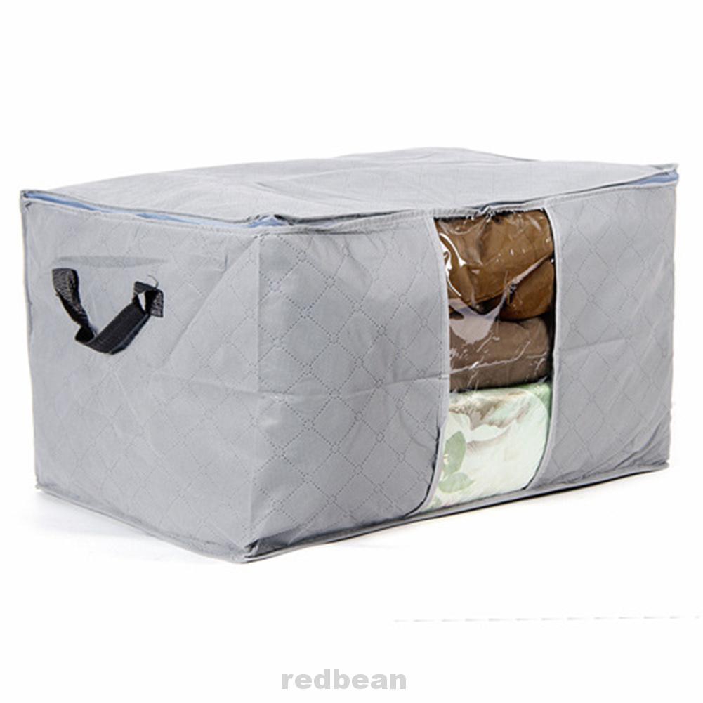 Duvet Storage Bags Foldable Compact Clothing Bag Case Box with Zipper ...