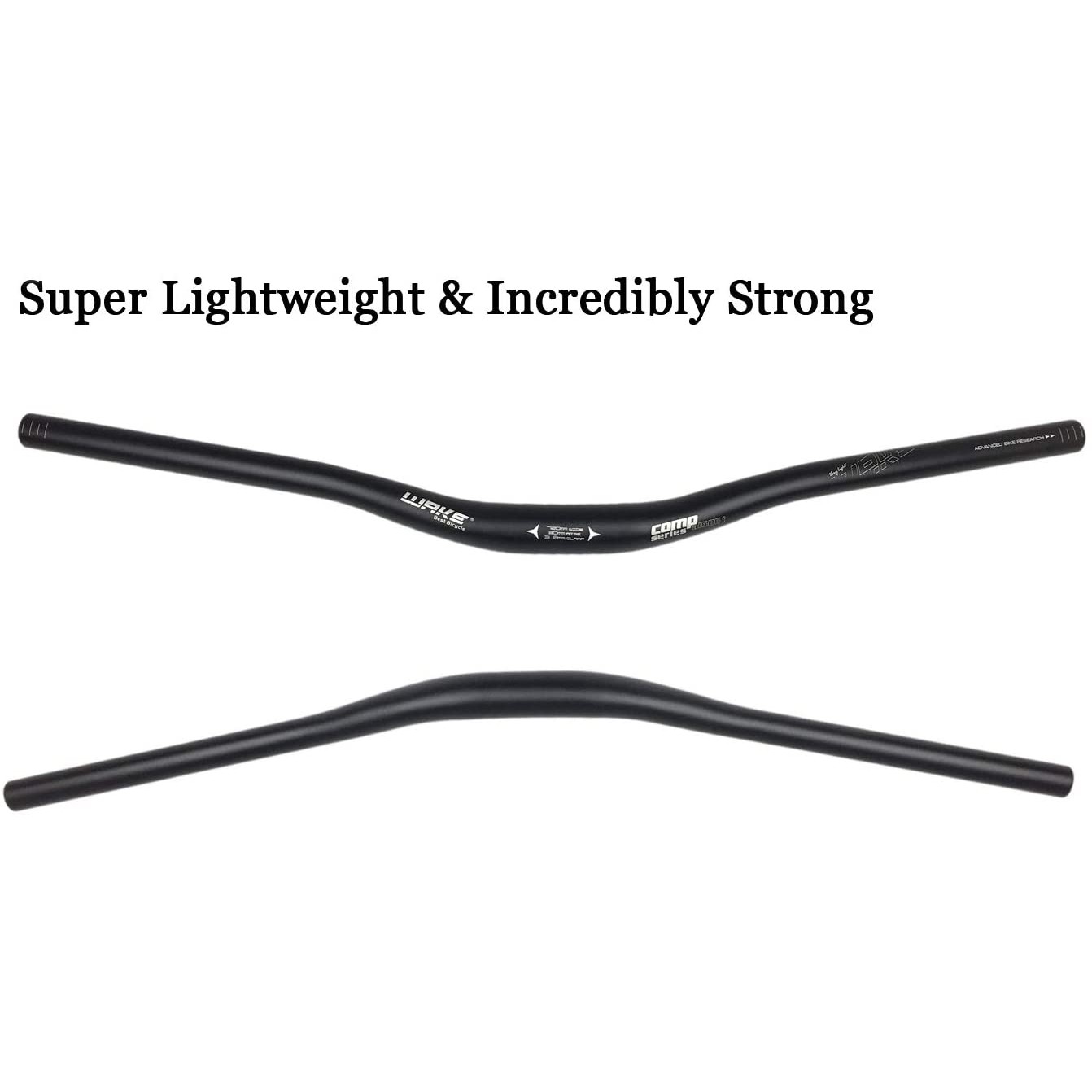 Wake Mountain Bike Handlebar Aluminum Alloy Bicycle Riser Handlebar ...