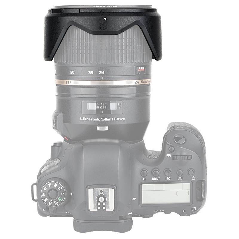 JJC HA007 เลนส์ฮู้ด Tamron A007 Sp 24-70 มม . F 2.8 Di Vc Usd ( 82mm ...