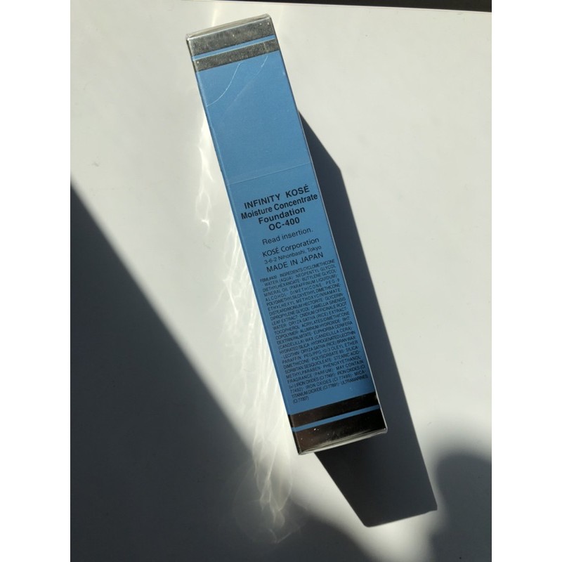 KOSE Infinity moisture concentrate foundation SPF15 PA ขนาด 30 ml OC400 - ize.kasawan - ThaiPick