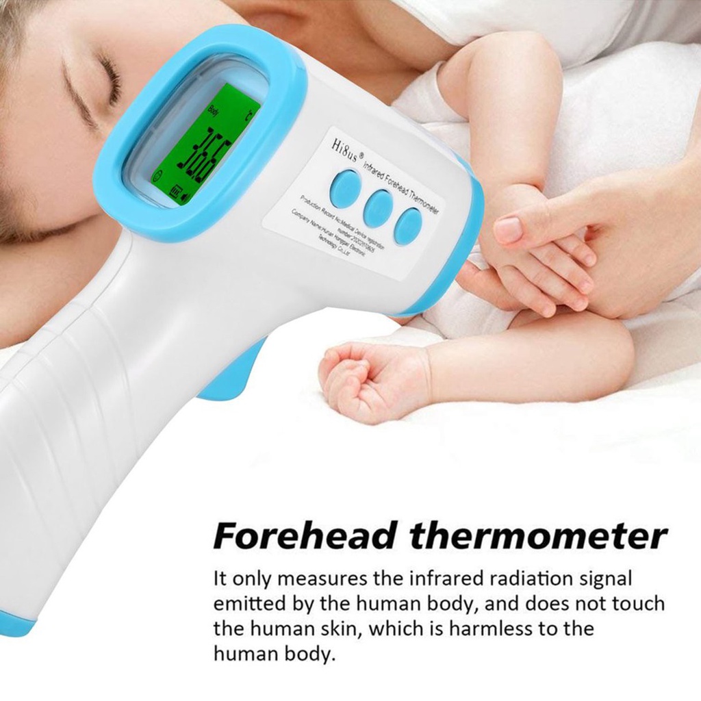 +I Infrared Forehead Thermometer Non-contact Handheld Thermometer ...