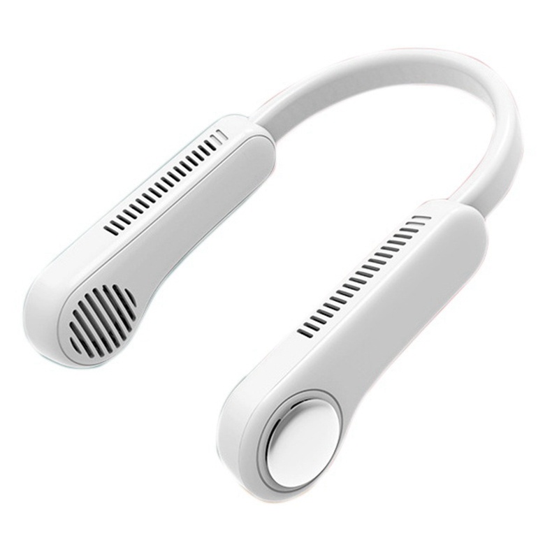 wBladeless Neck Fan USB Charging 3 Speeds Natural Wind Mode Angle ...