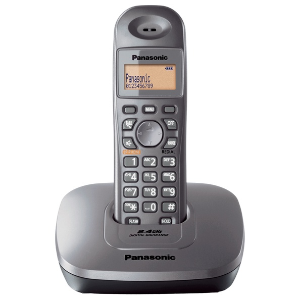 Panasonic Cordless Phone KX-TG3611BX 2.4 GHz โทรศัพท์ไร้สาย โทรศัพท์สำนักงาน โทรศัพท์บ้าน ...