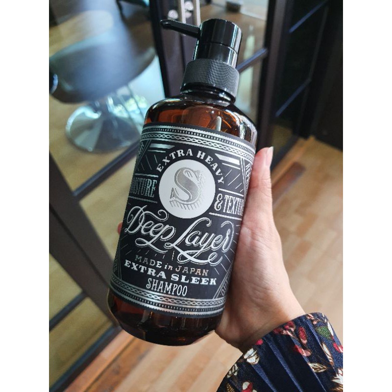 ☊ของเเท้ Deep Layer Extra Sleek Shampoo สูตร S (อัพเกรดใหม่จากสูตรB ...