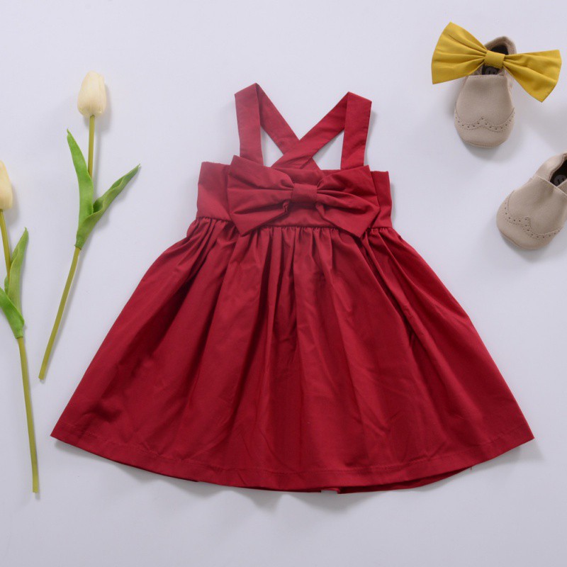 Kimi ๑ Summer Baby Girls Dress Toddler Kids Sleeveless Tutu Dresses ...