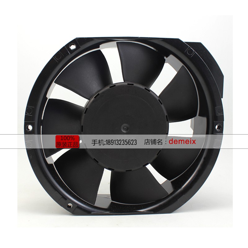 6424M genuine ebmpapst 17251 24V 0.5A 17 cm aluminum frame axial fan ...