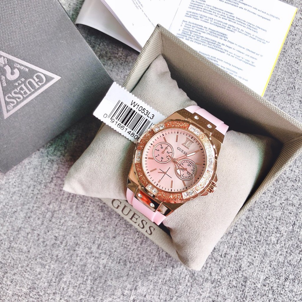พร้อมส่ง พร้อมสต็อก ！แท้ 100% Guess Watch ขนาดหน้าปัด 38mm W1053L1 ...