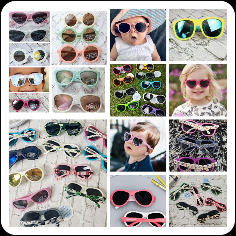 แว่นกันแดดแบรนด์ Babiators แว่นกัน UV 100 เบาสบายออกแบบมาสำหรับเด็ก - babiators - ThaiPick