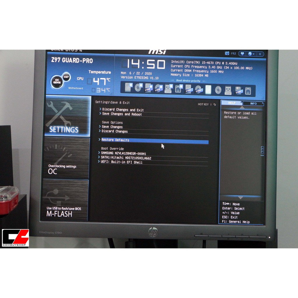 MB MSI Z97-S01 ( GUARD-PRO ) LGA1150 SUPPORT M.2 [ รองรับ CPU INTEL 4 ...