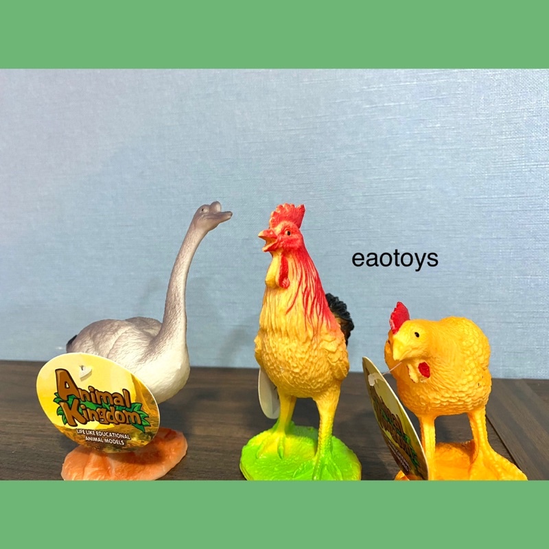 โมเดลสัตว์ฟาร์ม 12 ตัว โมเดลสัตว์ของเล่นเสริมพัฒนาการ โมเดลของเล่น ...