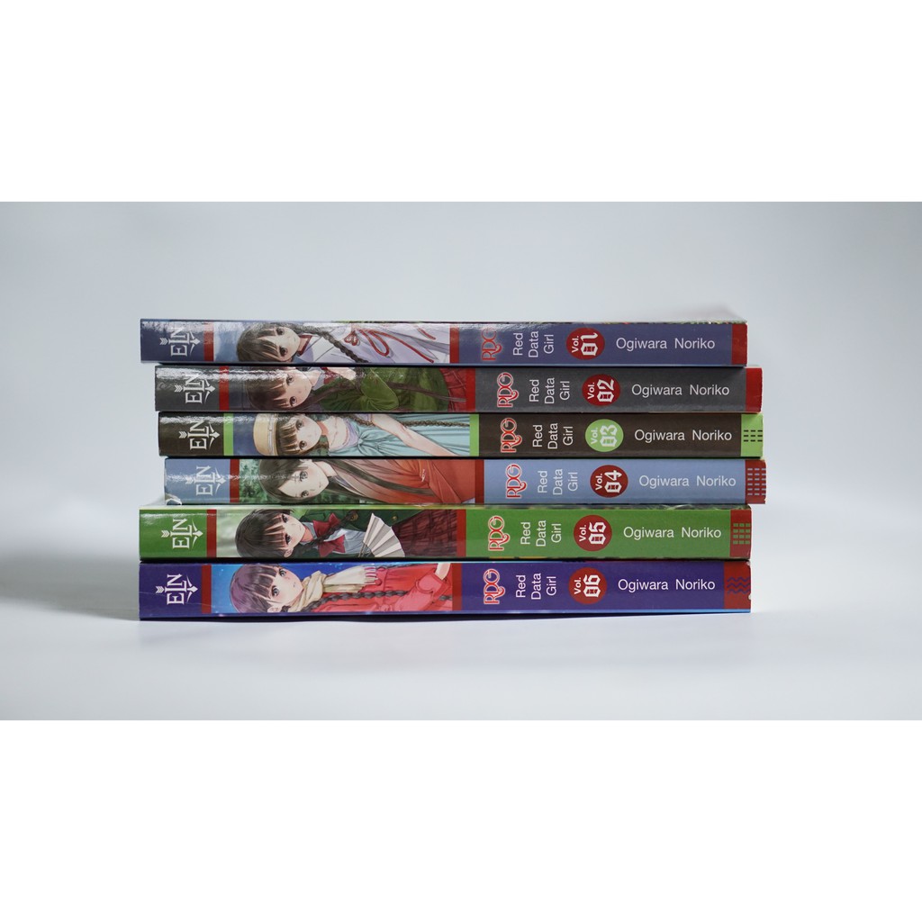 นิยาย SET RDG Red Data Girl 1-6 จบ จากสำนักพิมพ์ ELN มือสอง สภาพดี 85 ...